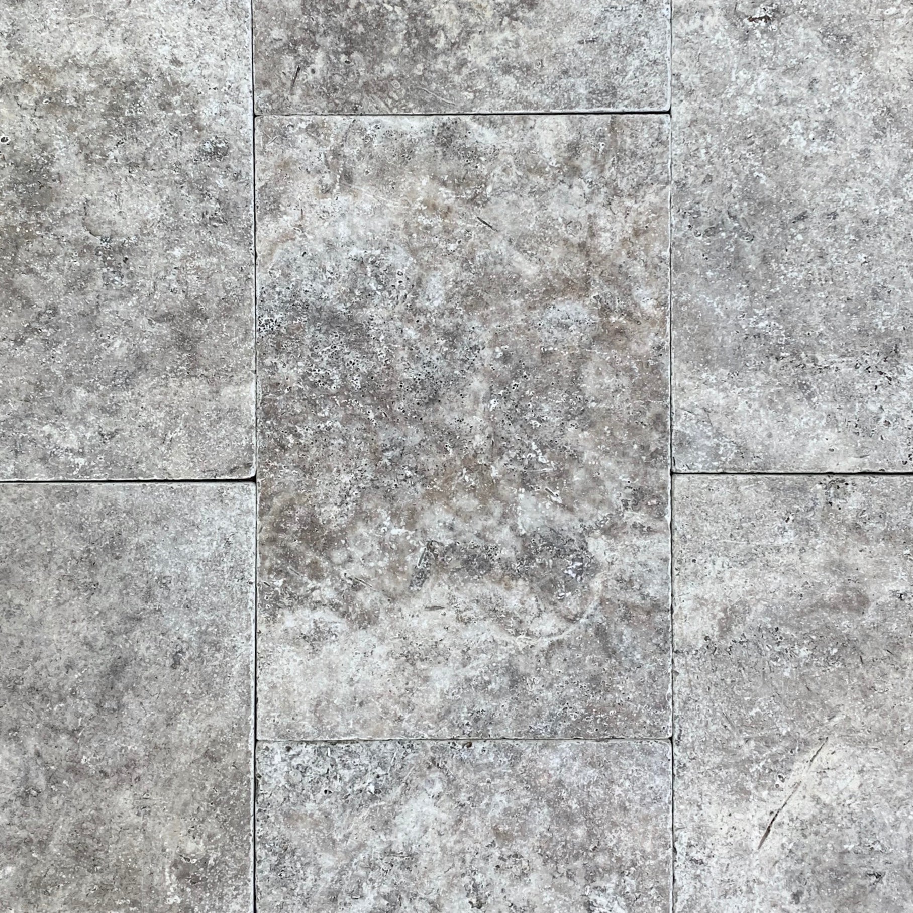 Kas Stone - Silver Travertine Tile & Paver – Ammonite Living