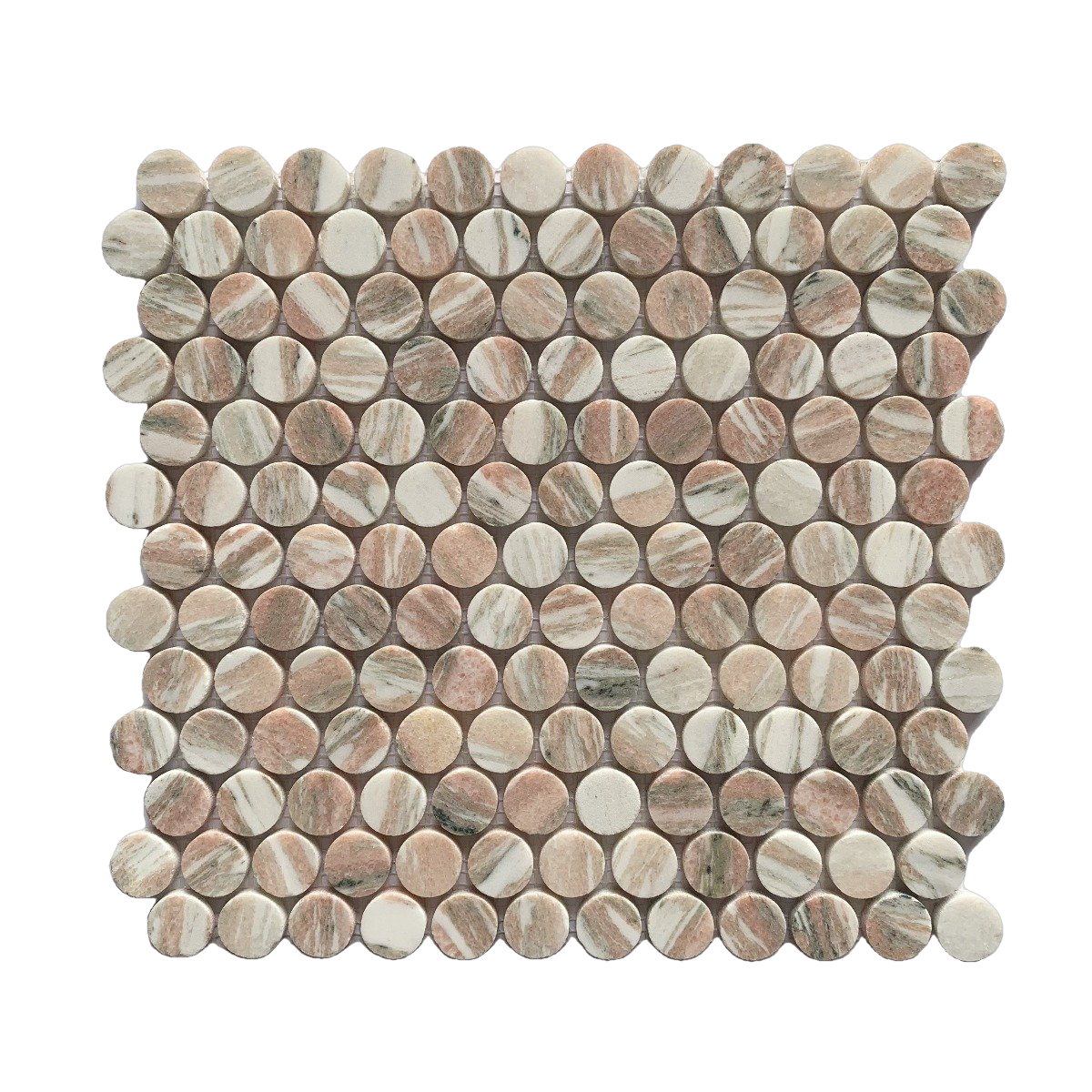 Norwegian Pink Marble Penny Round – Ammonite Living